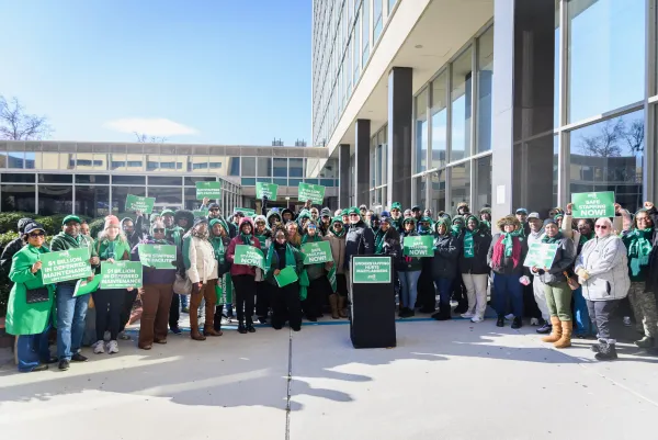 AFSCME Maryland Members Rally in Baltimore for Safer Staffing and Safer ...